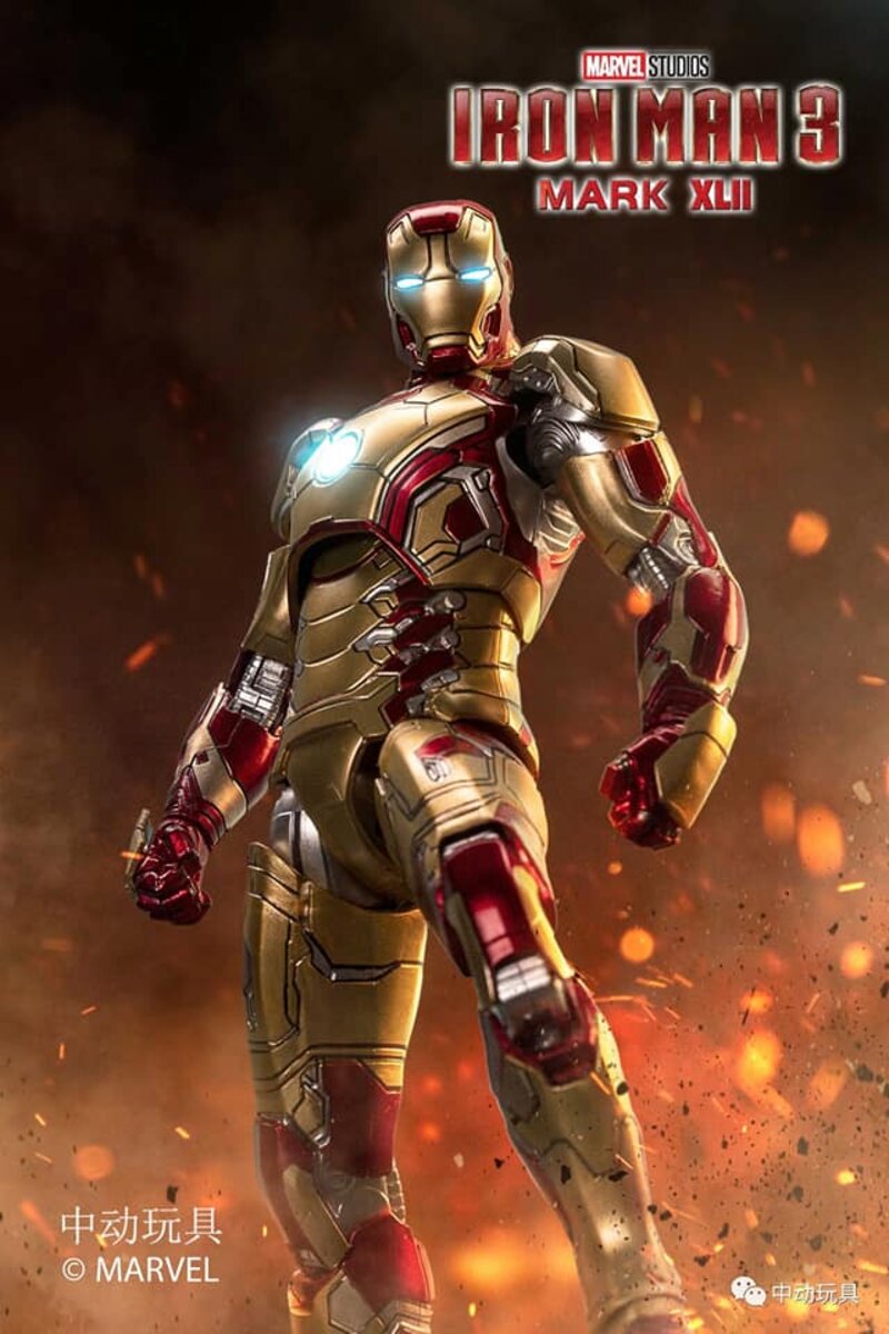 Buy ZD Toys Iron Man III Mark 42 Action Figure Online - Nerd Arena