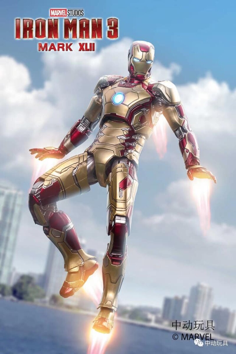 Buy ZD Toys Iron Man III Mark 42 Action Figure Online - Nerd Arena
