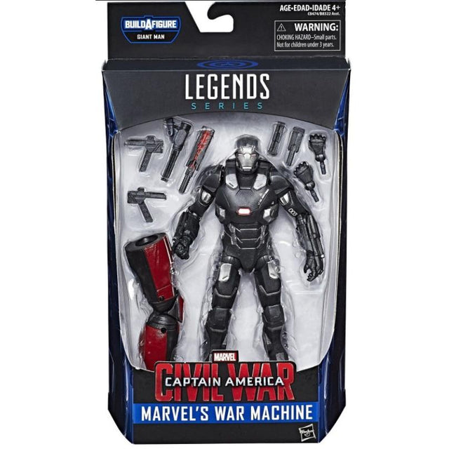 Hasbro MARVEL LEGENDS CAPTAIN AMERICA CIVIL WAR: WAR MACHINE FIGURE BY ...